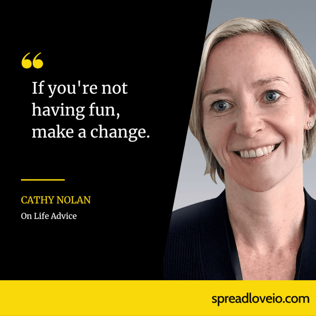 Trust Yourself – Cathy Nolan - SPREADLOVEIO